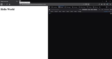 Tutorial Bejalar Manipulasi Data Array Pada Javascript