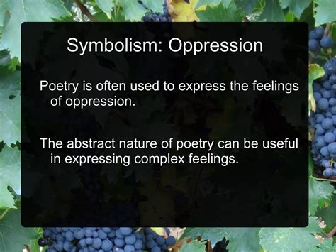 Symbolism Symbols Of Oppression Odp