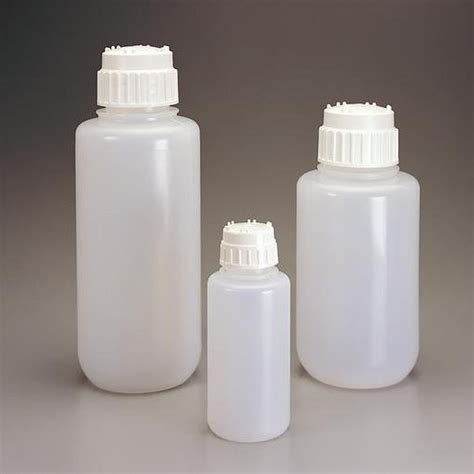 Nalgene® 2126 1000 Autoclavable Bottles 1 Liter Sturdy Thick Walled Case24