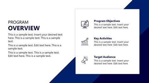 Program Overview Ppt Slide Immersion Program Template Slidemodel