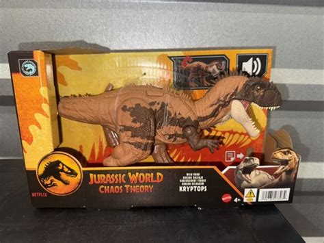 Jurassic World Kryptops Action Figure Chaos Theory Wild Roar Dinosaur Toy Mattel Ebay