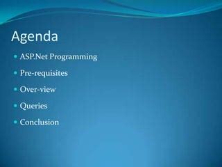 Life As An Asp Net Programmer PPT