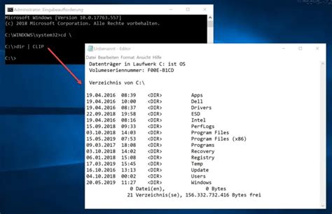 Ausführliche Erklärung aller Windows Kommandos mit Parameter und