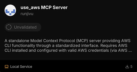 Servidor Mcp Useaws Mcp Servers · Lobehub