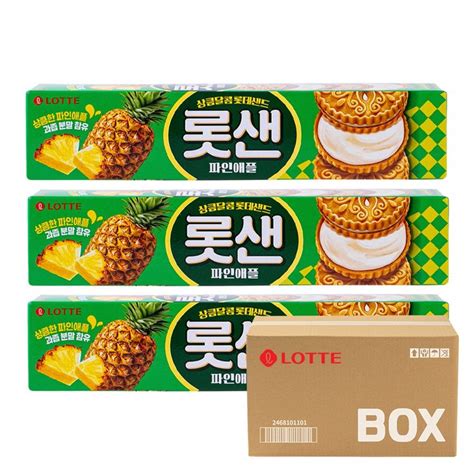 롯데 롯샌 파인애플 105g 30입 홈플러스 택배배송