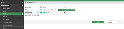 Technical Tip Configuring A Fortigate Dns Server Fortinet Community