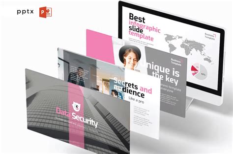 Data Security Powerpoint Template Masterbundles