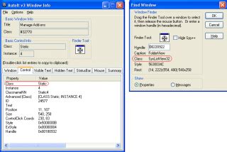 Closed Why AutoIt Window Info Tool And Spy Show Different Data For