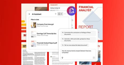 Acrobat Ai Assistant Generative Ai Document And Pdf Tool