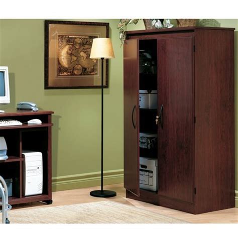 South Shore Morgan Collection Storage Cabinet Morgan Cherry Office Store