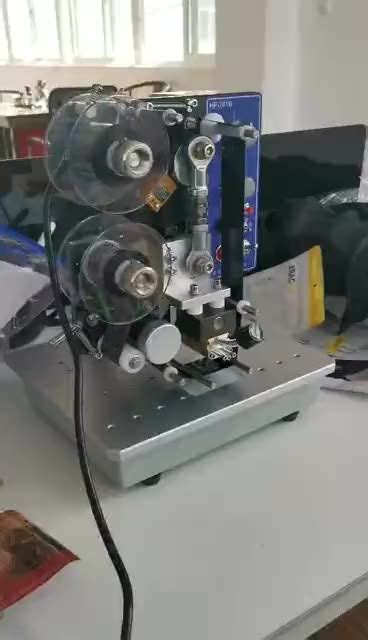 Hp 241b Hot Coding Ribbon Stamping Machine Expiry Coding Machine Factory Outlet Hp 241b