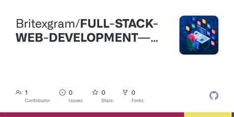 Github Britexgramfull Stack Web Development Node Js