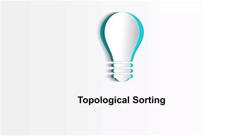 Topological Sorting Ppt