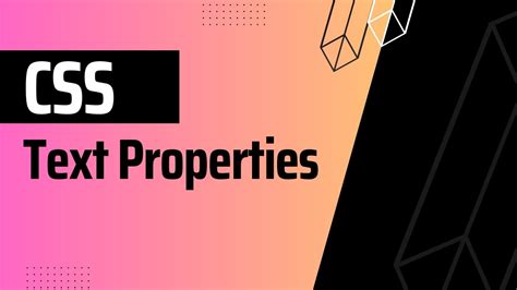 Basic To Advanced Css Text Properties Youtube