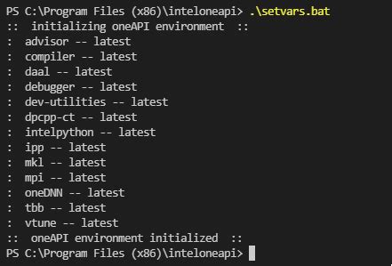 VSCode Environment Configurator Fails Fresh Install OneAPI Basekit Issue Intel Vscode
