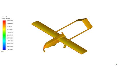 Rq 7 Shadow Drone Cfd Simulation Ansys Fluent