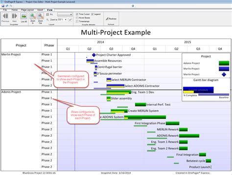 handling microsoft excel spreadsheets containing multiple projects
