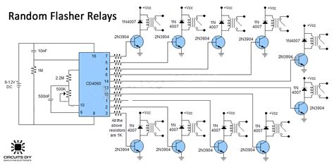Cd4060 Timer Circuit Diagram