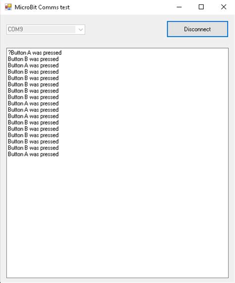 Microbit Basic Serial Port Example