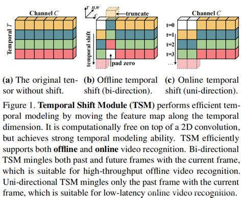 视频动作分类网络《tsm Temporal Shift Module For Efficient Video Understanding》学习笔记tsm分类 Csdn博客