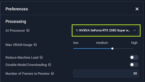 Turning On GPU Acceleration In Creator Apps NVIDIA