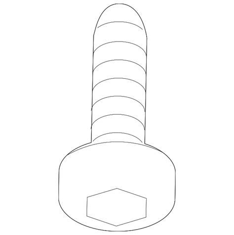 Quarter Panel Splash Shield Screw N 907 750 01 Audi Parts