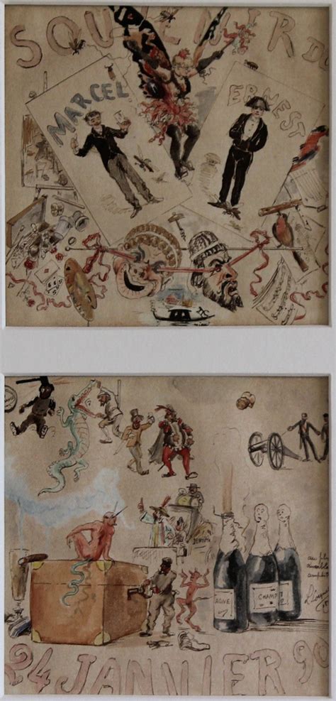 Marcel Ernst [teckning] Värmlands Museum Digitaltmuseum