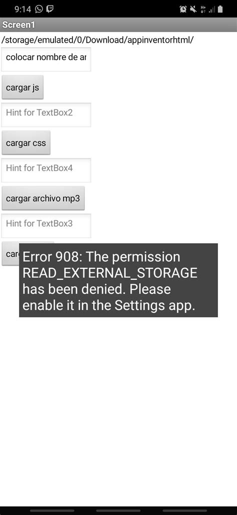 I Cant Load My Files Js Html And Css Using Block File Asset Mit App