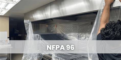 Nfpa 96 Fire Code Ventilation Control And Fire Protection