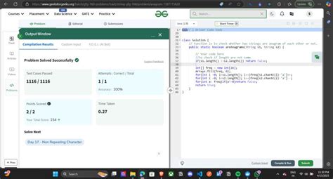 Gfg160 Gfg160 Geekstreak2025 160daysofcode Codingchallenge Shubham Giri