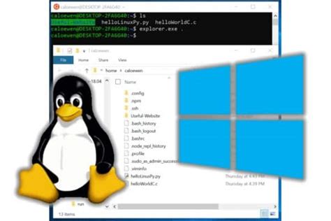 Updated Wsl In Windows 10 Version 1903 Lets You Access Linux Files From