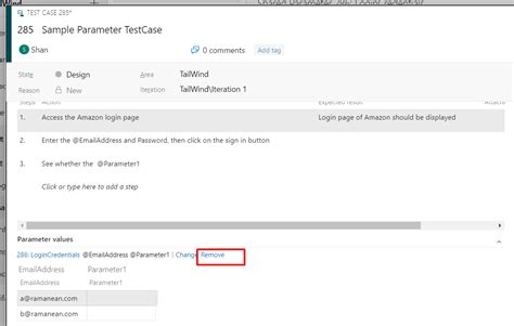 Removing Shared Parameters From A Testcase In Azure Testplans Azuredevops Guide