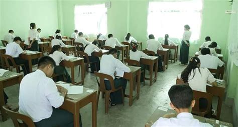 Dvb ဆယ်တန်းစာမေးပွဲဖြေဆိုသူ ၁ သိန်းကျော်သာရှိ၊ ကယားပြည်နယ်၌ ဖြေဆိုသူမရှိ