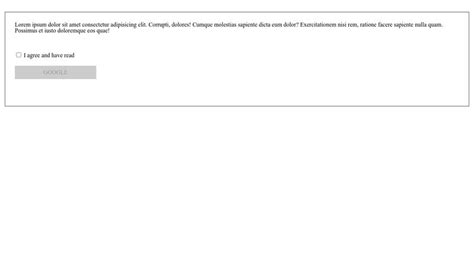 Checkbox Disabled Button