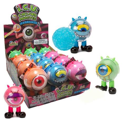 Icu Cyclops Monster Jawbreakers 12 Count