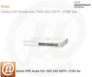 Hp Jl684b Switch Hpe Aruba Ion 1930 24g 4sfp 370w Sw Microsafe