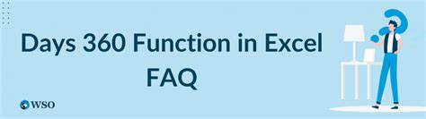 Days360 Function Formula Examples How To Use Days360 Wall Street