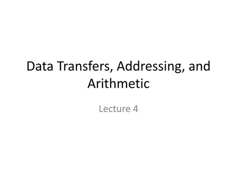 Solution Lecture4 Part 1 Studypool