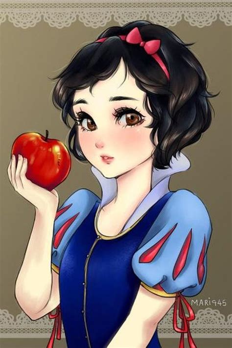 E Se As Princesas Da Disney Fossem Personagens De Mangás Mega Curioso