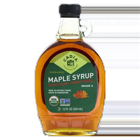 Organic Dark Maple Syrup Cadia®