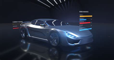 전기 자동차 충전 충전의 진행 상황을 나타냅니다 3d 일러스트렌드 렌더링 전기 자동차 대체 연료 자동차에 대한 스톡 사진 및 기타 이미지 전기 자동차 대체 연료 자동차