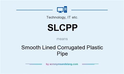 Slcpp Smooth Lined Corrugated Plastic Pipe In Technology It Etc By