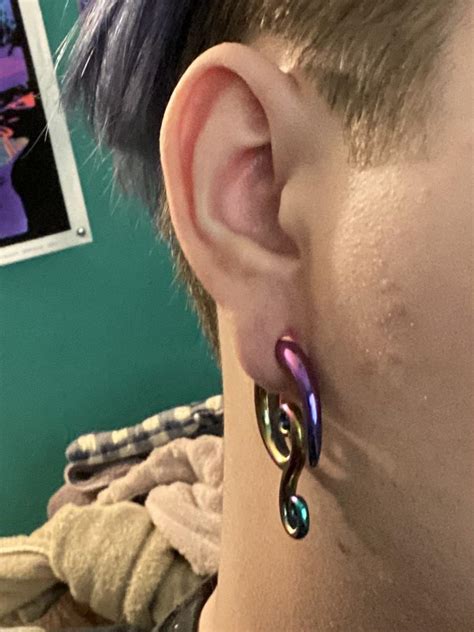 Is It Ok To Wear Gauges Like These For Long Periods Of Time R Stretched