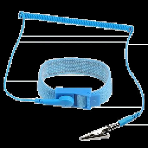 Pulsera Antiestática Azul Genérica