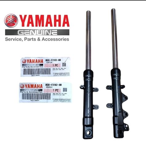 Xmax 250 V1v2 Front Fork Assy Original Yamaha Shopee Malaysia