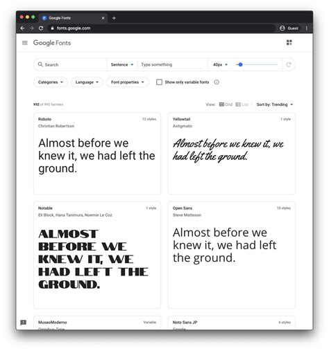 How To Use Google Fonts