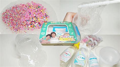 마이린님의 치즈젤리몬스터 And 슬라임 만들기 세트 리뷰 🧚‍♀️ 무독성슬라임 뿌직 Youtube
