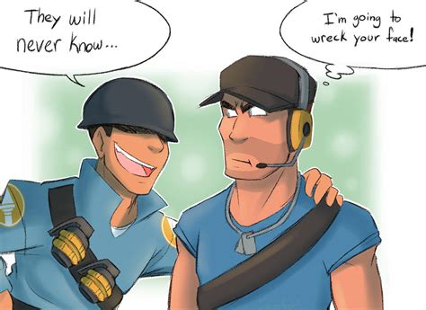 TF Scout NO By Lancochang On DeviantArt