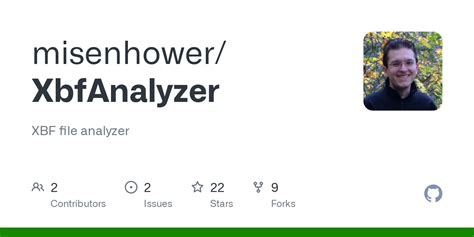 Github Misenhowerxbfanalyzer Xbf File Analyzer