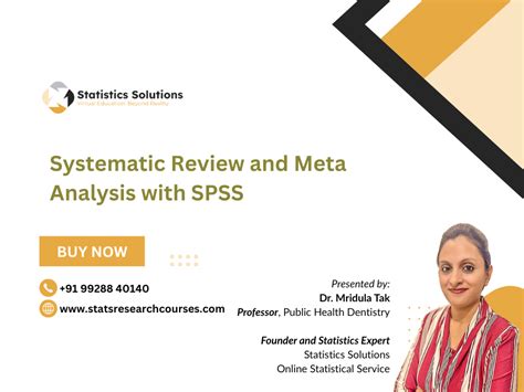 systematic literature review and meta analysis using spss a practical